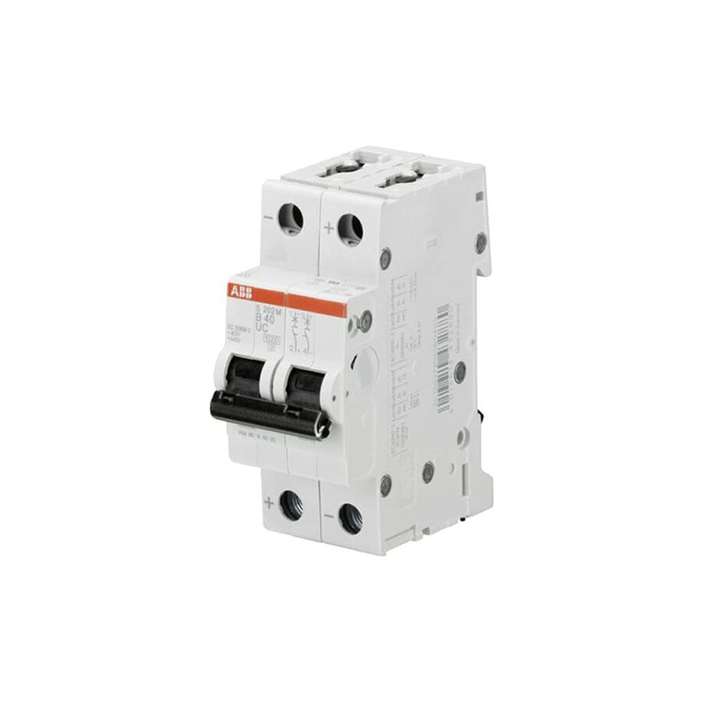 Inelec - Producto | Interruptor termomagnético 2x32A 25/10kA 220DC/440AC/DC tipo C DIN